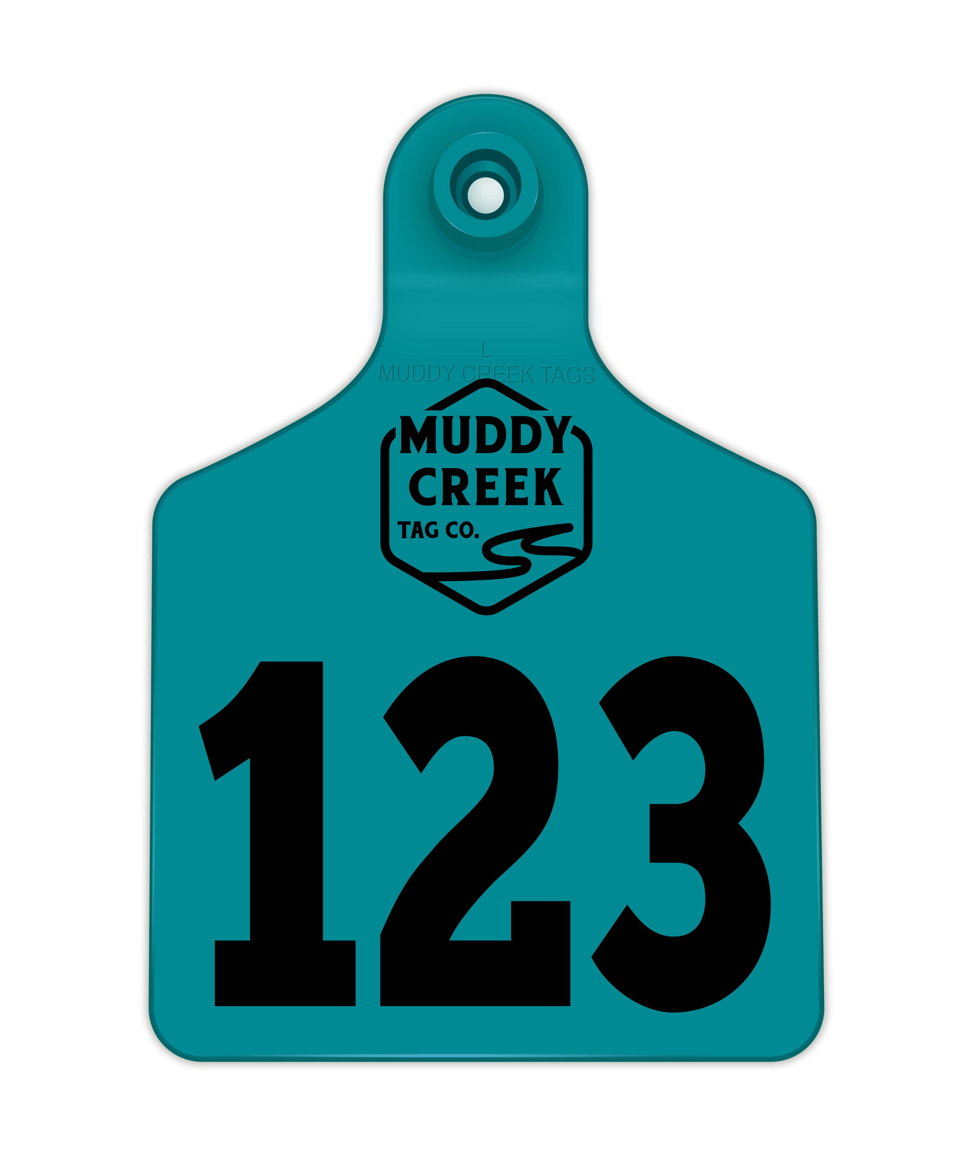 Teal – Muddy Creek Tags